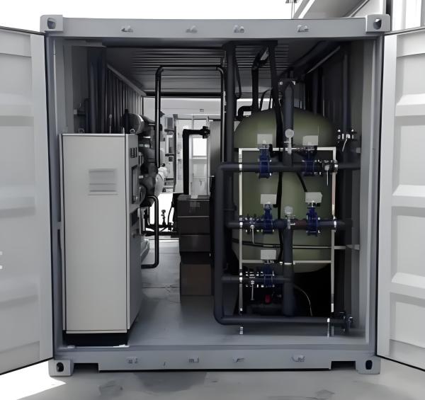 Quality 15-65kw Pure Water Treatment RO System with 50-70% Recovery Rejection for sale