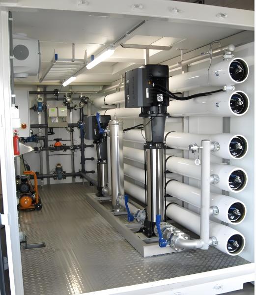 Quality Vontron Containerized RO System With Media Filter Or Ultrafiltration Pretreatment for sale