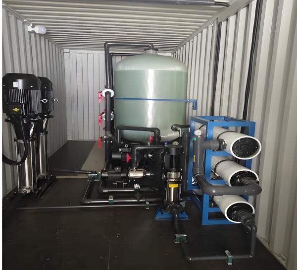 Quality Container Reverse Osmosis System With Filmtec / Toray / Vontron Membrane for sale