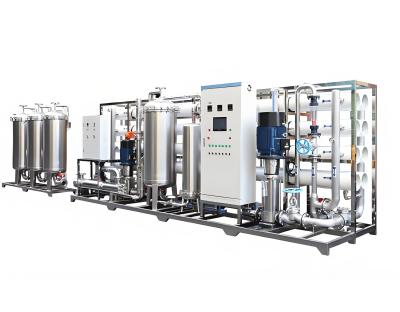 China Stedelijk industrieel RO-systeem met Siemens S7 PLC-besturing Te koop