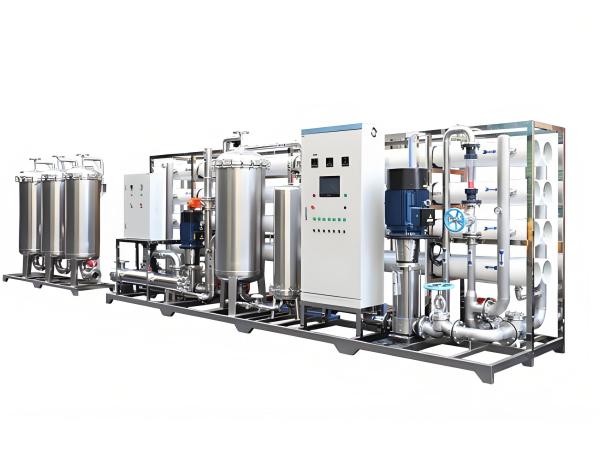 Quality Municipal Industrial RO System With Siemens S7 PLC Control for sale