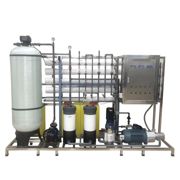 Quality Industrial Duplex Steel 2205 Seawater Desalination System with Siemens S7 PLC for sale