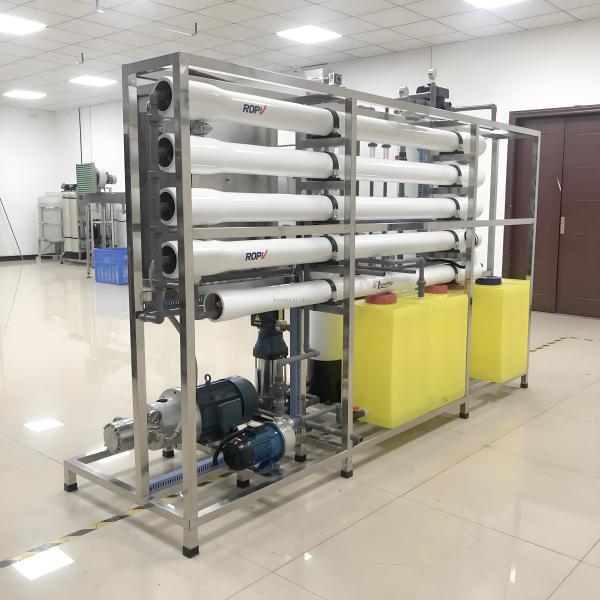 Quality Industrial Duplex Steel 2205 Seawater Desalination System with Siemens S7 PLC for sale