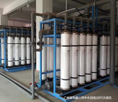 Cina Sistema di membrana di ultrafiltrazione in acciaio inossidabile 304 con tasso di recupero dell'80% in vendita