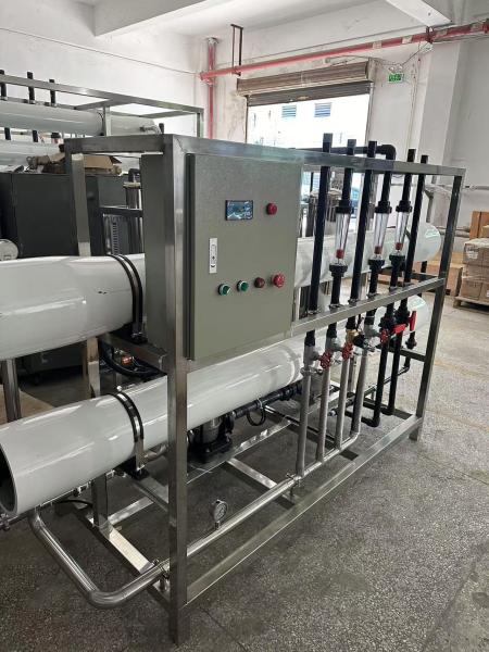 5000 Ppm Stainless Steel / PVC Commercial Reverse Osmosis System For Municipal or Well Water