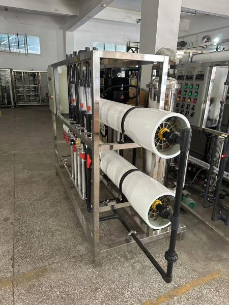 5000 Ppm Stainless Steel / PVC Commercial Reverse Osmosis System For Municipal or Well Water