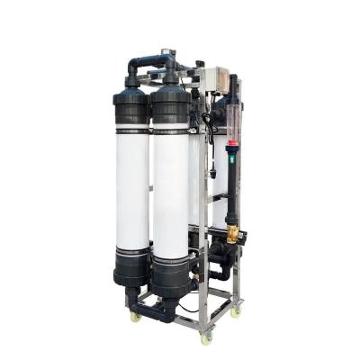 Cina Sistemi di ultrafiltrazione SS304/PVC Trattamento dell'acqua con elevato rendimento idrico in vendita