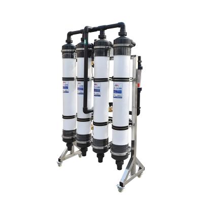 Cina Sistemi di ultrafiltrazione SS304/PVC Trattamento dell'acqua con elevato rendimento idrico in vendita