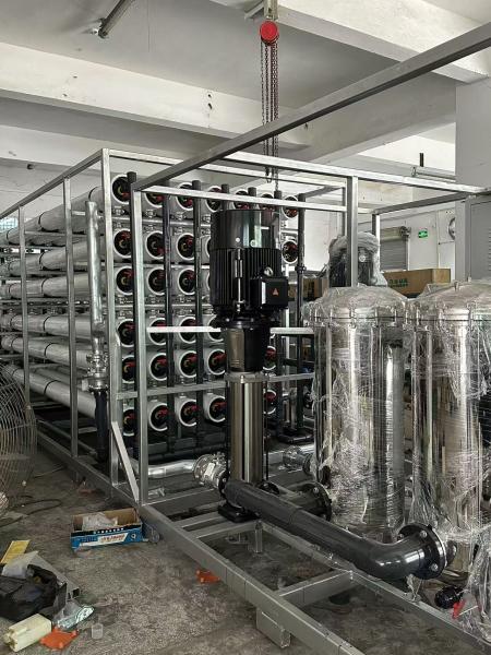 Quality 500-10000 Ppm Feed Water Salty Water Brackish Water Reverse Osmosis System For Industrial for sale