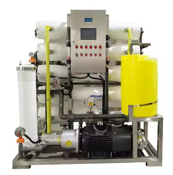 Multi Media Filtration/Ultrafiltration Seawater Desalination System with 38% Recovery Rate