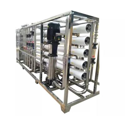China Morui 15m3 Two Stages High Salt Rejection Reverse Osmosis Plant with 15000L/Hour Capacity and Stainless Steel 304/316 Construction for sale