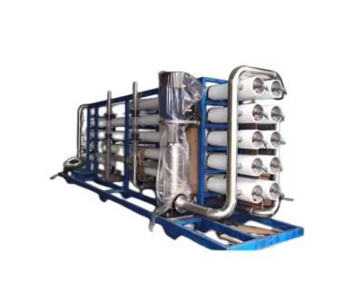 China 100m3/Hour Reverse Osmosis System with 99.9% Salt Rejection and 1 Year Warranty for Borehole Water Purification for sale