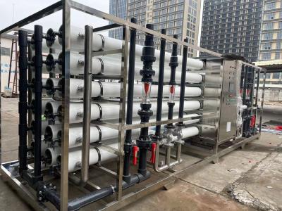 China 100m3/Hour Reverse Osmosis System with 99.9% Salt Rejection and 1 Year Warranty for Borehole Water Purification for sale
