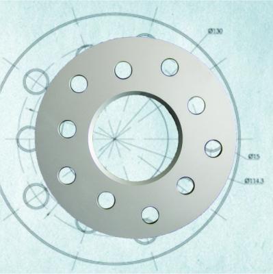 China 7mm forjou o espaçador liso da roda do boleto de alumínio para o caimão Pimenta de Caiena Panamera de Porsche 911 Boxster à venda