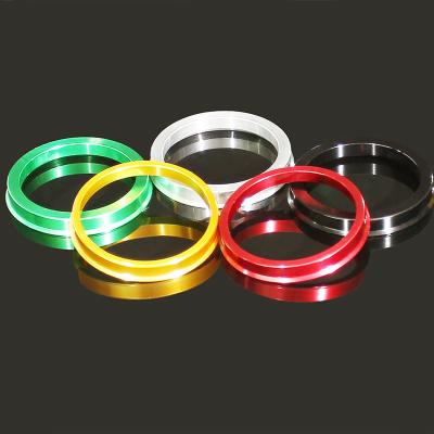 Cina Gli anelli centrici di Aliuminum del hub su ordinazione sottile eccellente di CNC con anodizzano i rivestimenti OD73.0 ID65.1 in vendita