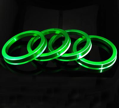 Cina Gli anelli centrici sottili eccellenti del hub di ruota di CNC Aliuminum con anodizzano i rivestimenti OD73.0 ID60.1 in vendita