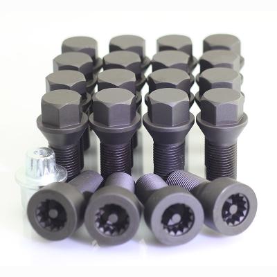 Cina La ruota di titanio nera serra 10,9 per il telaio & Mini Titanium Lug Bolt di G del telaio di BMW F in vendita