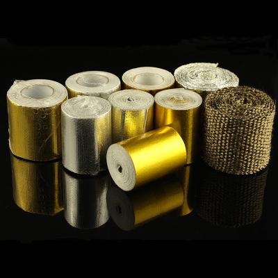 Cina Schermo di titanio del fuoco di Lava Thermal Insulation Wrap Tape della vetroresina del tessuto del basalto della silice in vendita