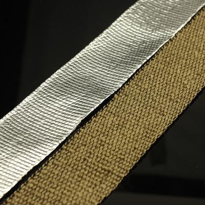 Cina Schermo di titanio del fuoco di Lava Thermal Insulation Wrap Tape della vetroresina del tessuto del basalto della silice in vendita