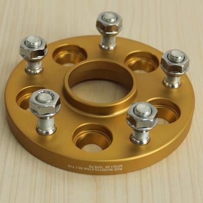Cina distanziatore centrico 5x100 degli adattatori della ruota del hub di alluminio della billetta 7075-T6 di 25mm a 5x114.3 in vendita