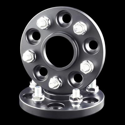 China 15mm forjou os espaçadores de alumínio da roda anodizam o preto para o ST & o RS de FORD Focus à venda