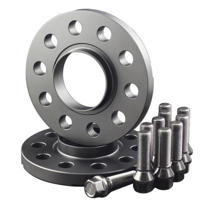 China Os espaçadores do chassi 15mm 5x112 Hubcentric de BMW G anodizaram preto à venda