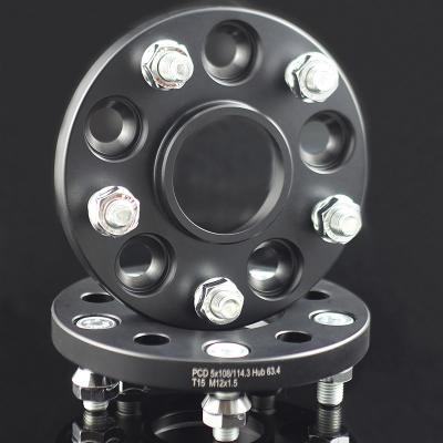 Cina 15mm ha forgiato la billetta di alluminio 5x108 all'adattatore della ruota 5x114.3 per la st & RS di Ford Focus in vendita