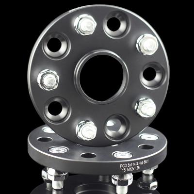 Cina Hubcentric forgiato PCD di alluminio 5x114. 3 distanziatori SUBARU della ruota di 20mm in vendita