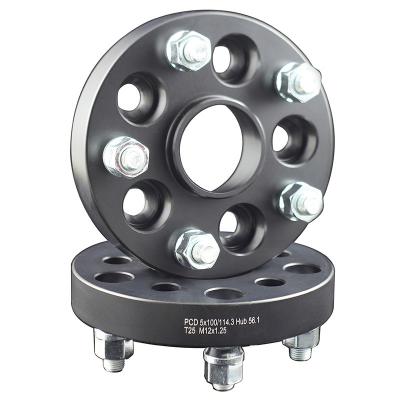 China 5x112/66.6 al adaptador céntrico de los espaciadores de la rueda del eje del billete 5x114.3/60.0 para Mercedes y Audi Bolt-On To Nut-On en venta