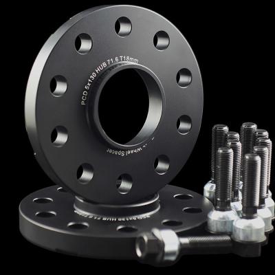 China Espaçador de alumínio forjado 7075-T6 da roda de Hubcentric da largura de 18mm para Porsche Cayenne à venda