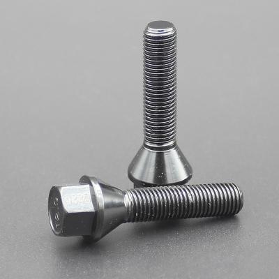 Cina M12 44mm che il cono Seat ha esteso il grado 12,9 di Bolt della ruota per il telaio di BMW E si raddoppiano rivestimento nero ricoprente in vendita