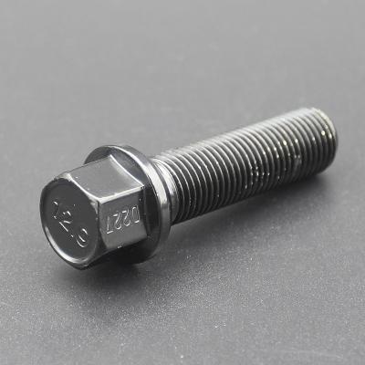 Cina Lo stinco 47mm R14 ha esteso il grado 12,9 di Bolt dell'ansa per Audi & Mercedes Dual Coating Black Finish in vendita