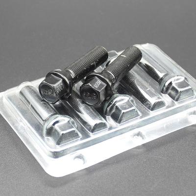 Cina Il cono Seat di M14 44mm ha esteso il grado 12,9 di Bolt della ruota per il telaio & Mercedes Dual Coating Black Finish di G del telaio di BMW F in vendita