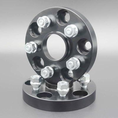 Cina 5x130/84.1 a 5x112/66.6 ha forgiato gli adattatori di alluminio della ruota di Hubcentric della billetta ha anodizzato il rivestimento nero in vendita