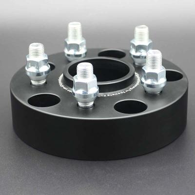 China Los adaptadores forjados de la rueda de Hubcentric anodizaron el modelo negro 5x130/84.1 del perno de 40M M a 5x112/66.6 en venta