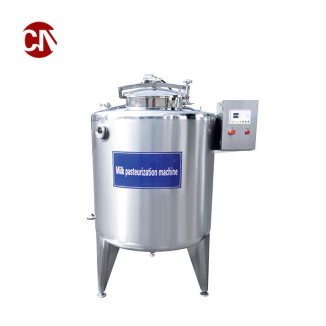 Pasteurizer 100L 200L 300L 150L 500L 1000L Batch High Shear Emulsification Pasteurization Tank Ice Cream Milk Yogurt Sterilization Tank