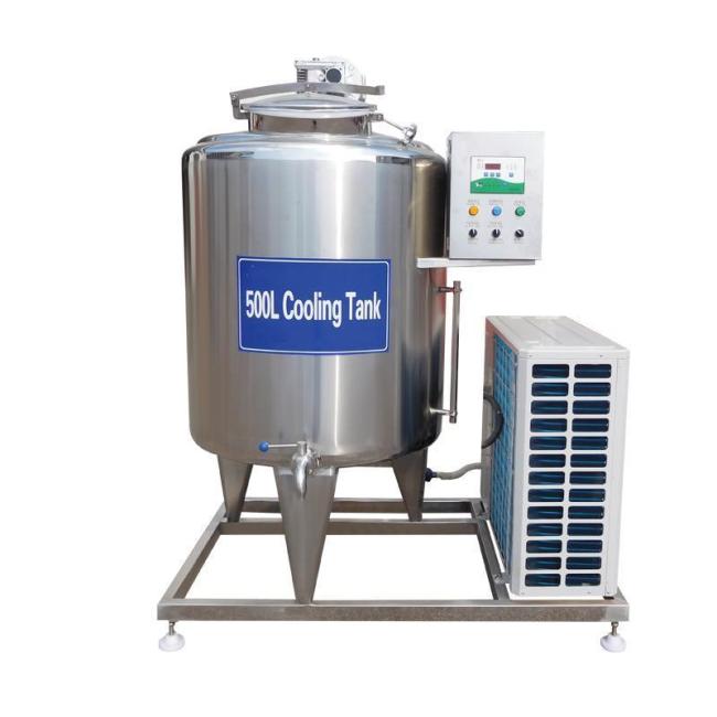 100-3000L Stainless Milk Cooling Tank / Milk Sterilizer / Milk Pasteurization Machine