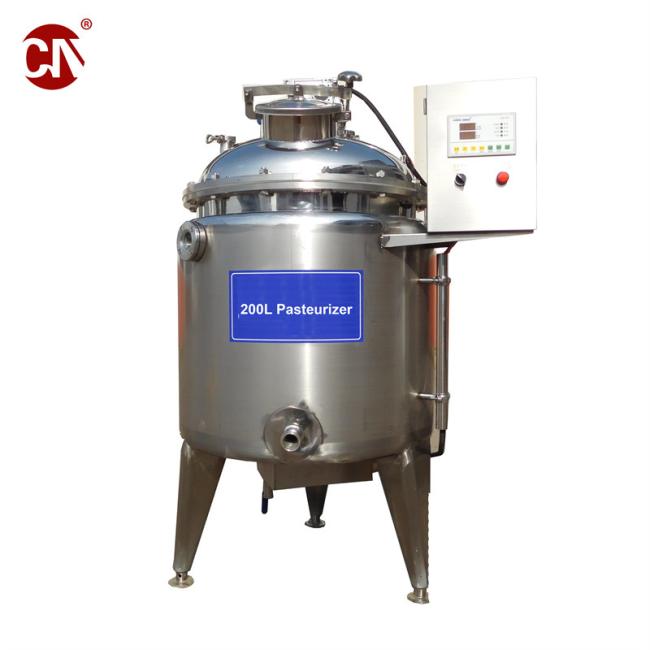100-3000L Stainless Milk Cooling Tank / Milk Sterilizer / Milk Pasteurization Machine