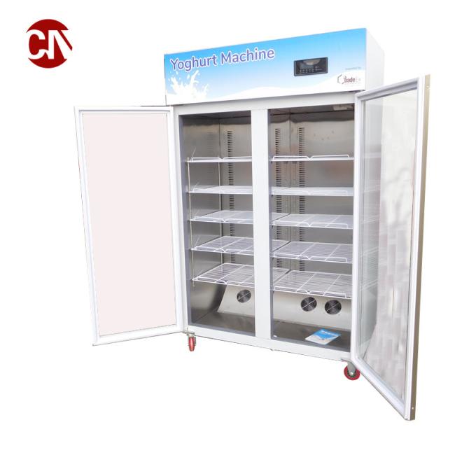 2 Door Supermarket Commercial Fridge Commercial Yogurt Heating Display Cabinet Refrigerator Refrigeration Equipment