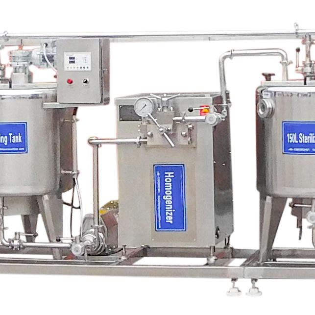 Automatic High Pressure Milk Homogenizer Machine Auto Dairy Yogurt Yoghurt High-Pressure Homogenizer Cheap Price for Sale