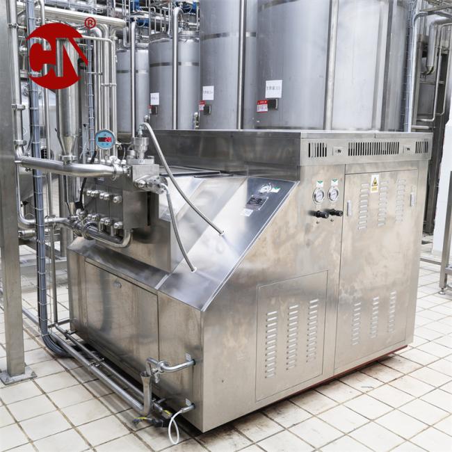 Industrial High Pressure Milk Homogenizer Machine for Soft Drink