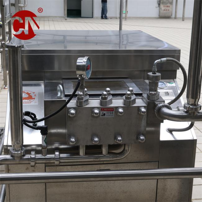 Industrial High Pressure Milk Homogenizer Machine for Soft Drink