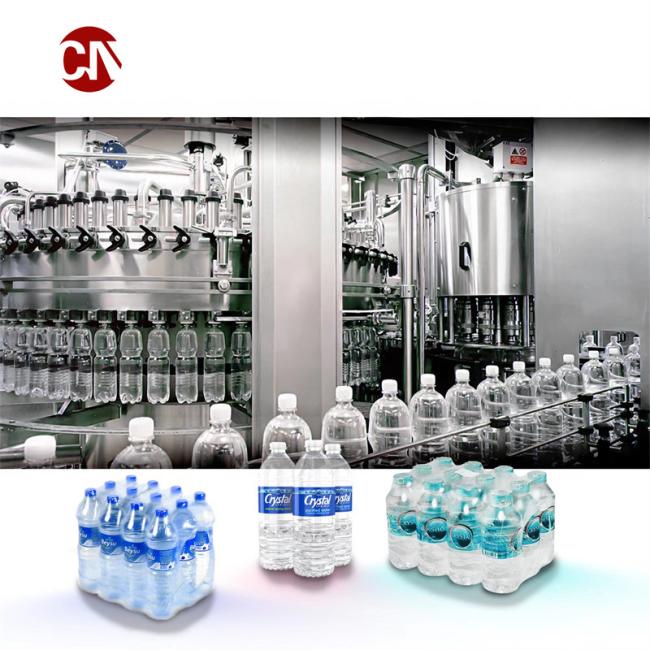 Full Automatic Complete Drinking Bottle Water Filling Bottling Packing Machine Mineral Water Production Line Line