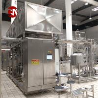 China Tubular Type Pasteurizer Screw Pump 50Hz Structure Ideal for Milk Juice Processing for sale