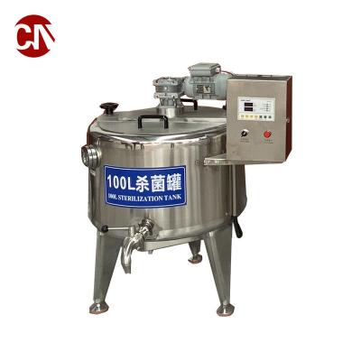 Cina Cisterna per la pastorizzazione a batch 100L 150L 200L per la produzione di yogurt in vendita