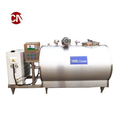 Cina Certificazione CE Serbatoi verticali per la conservazione del latte Frigorifero orizzontale 500L 1000L 2000L in vendita