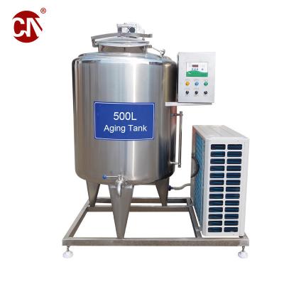 Cina Certificazione CE Serbatoi verticali per la conservazione del latte Frigorifero orizzontale 500L 1000L 2000L in vendita
