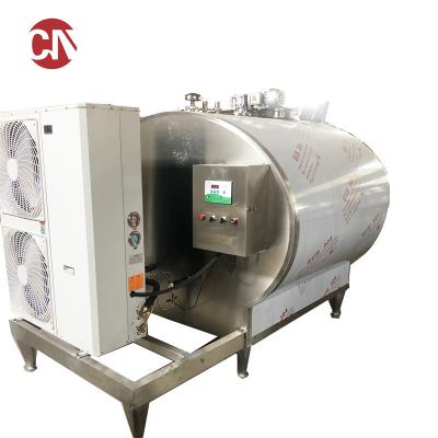 Cina Certificazione CE Serbatoi verticali per la conservazione del latte Frigorifero orizzontale 500L 1000L 2000L in vendita