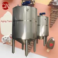 China Customized Request Ice Cream Aging Tank Machine for Processing Plant Customization for sale