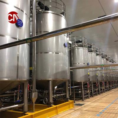 Cina Acciaio inossidabile Ice Cream Aging Tank Yogurt Miscelazione Serbatoi di riscaldamento e raffreddamento Machine in vendita